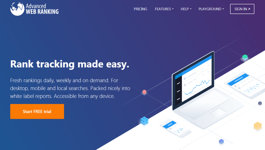 Advanced Web Ranking - Freakyseo