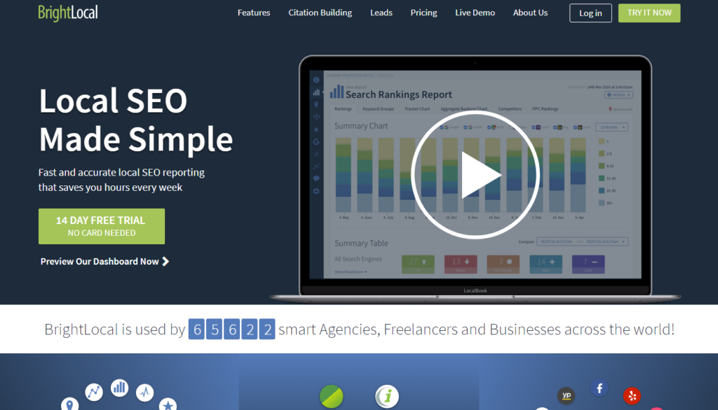 Bright Local - Local SEO Tools for Business Success - Freakyseo